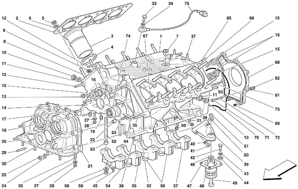 Exploded View With Dimensions
