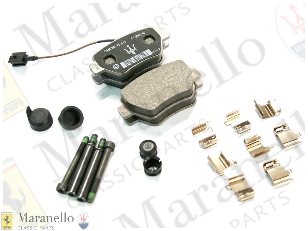 Maserati part 980156042 - Rear Brake Pads Kit M156-D/ | Maranello ...