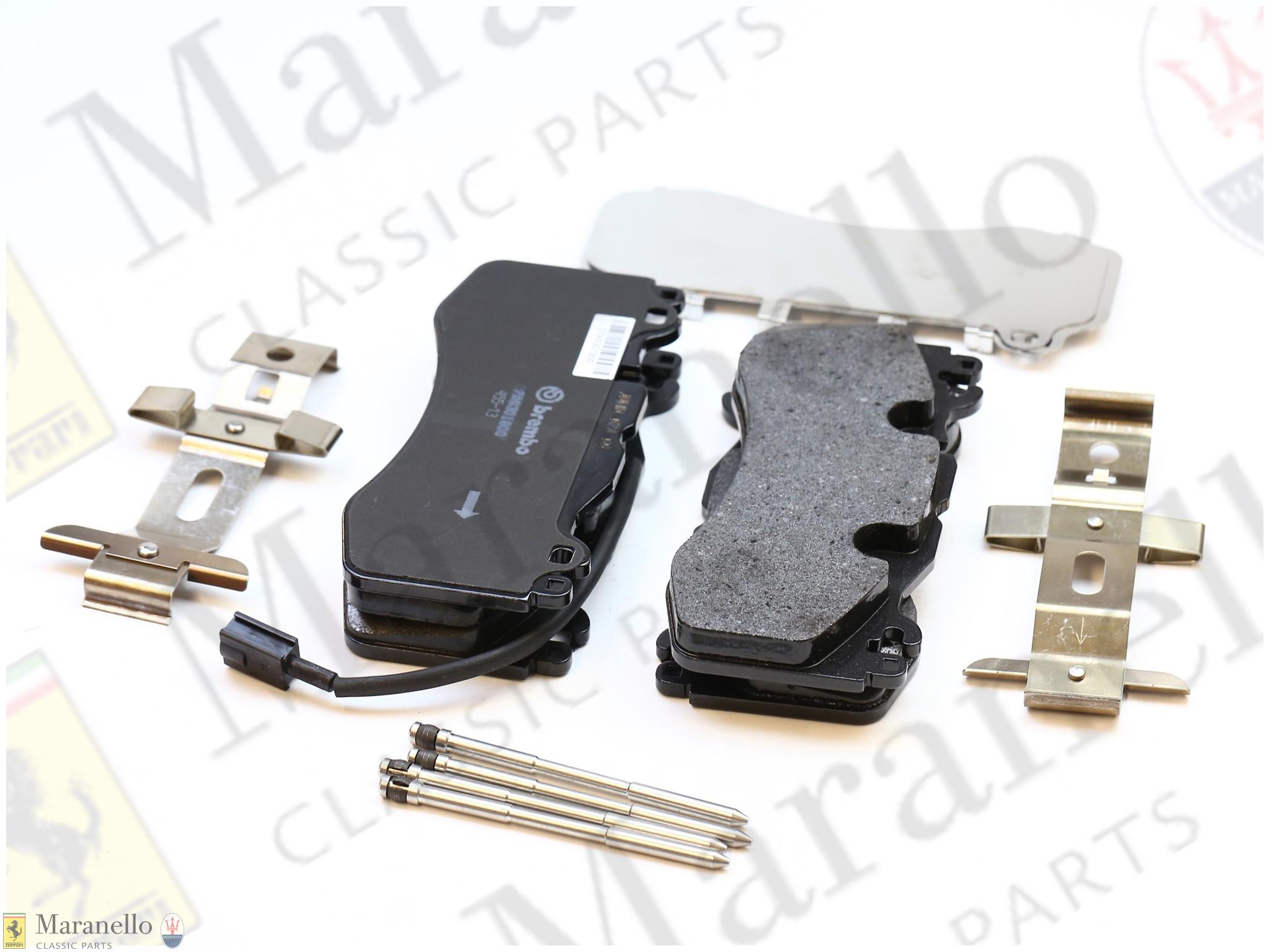 Maserati part 980156012 - Front Brake Pads Kit (M156 V | Maranello ...
