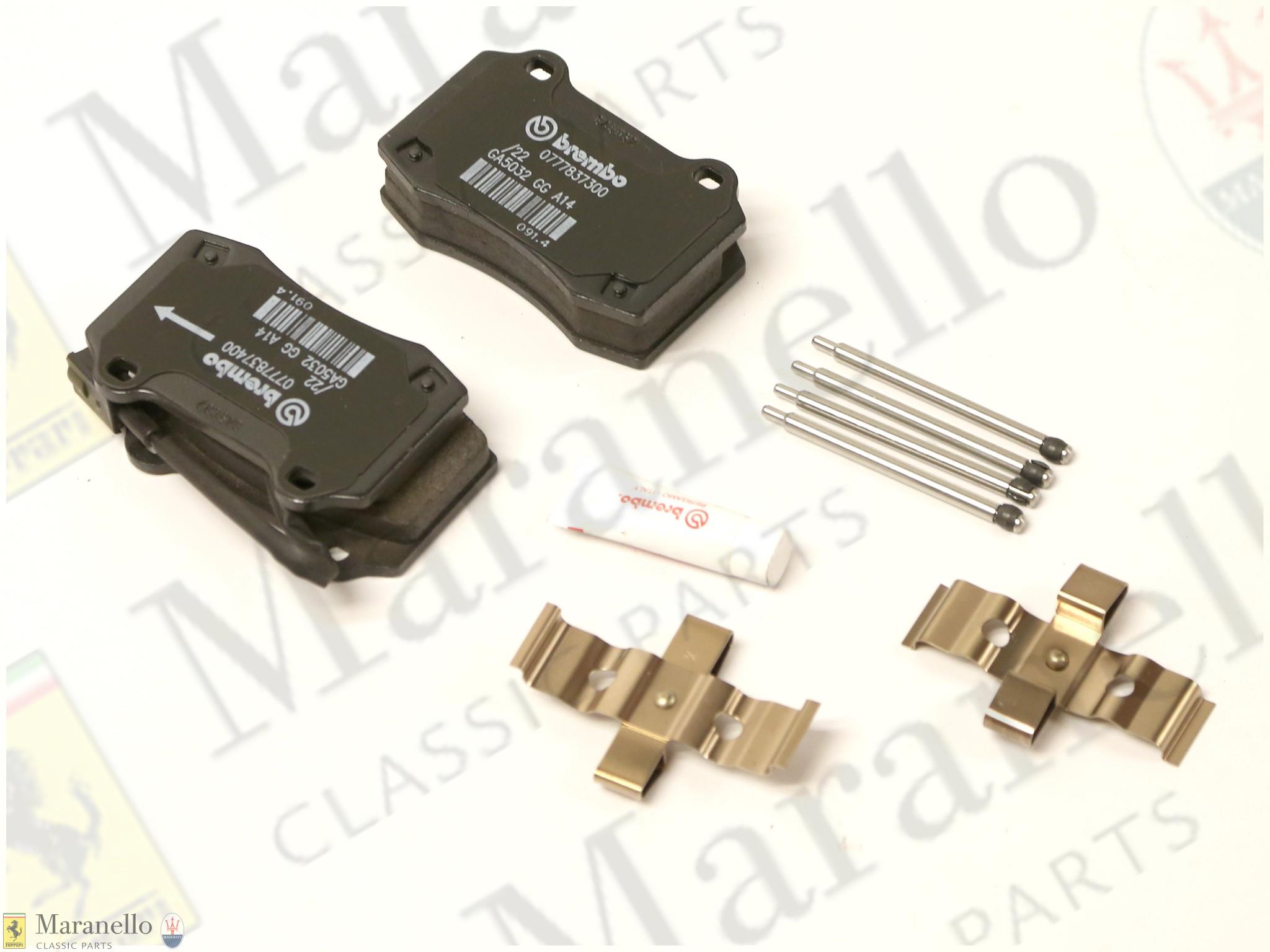 Maserati part 980156007 - Rear Brakes Pads Kit | Maranello Classic Parts