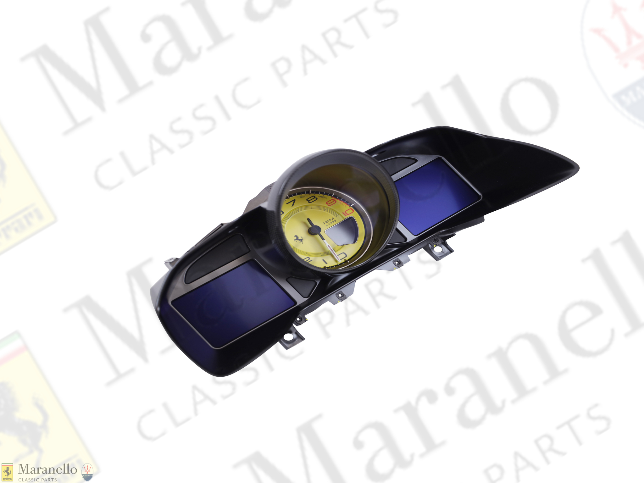Ferrari part 879452 - Instrument Panel - ECE Giallo | Maranello Classic ...